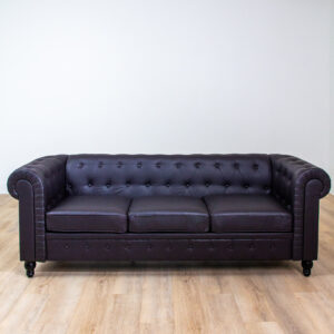 Chesterfield Button Espresso Sofa Diamond Event